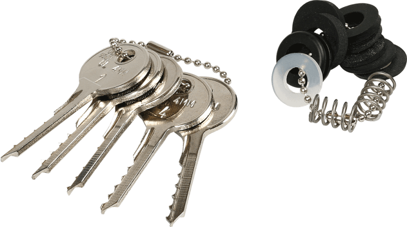 TSA master key set - 7 pieces - Buy from Multipick.com